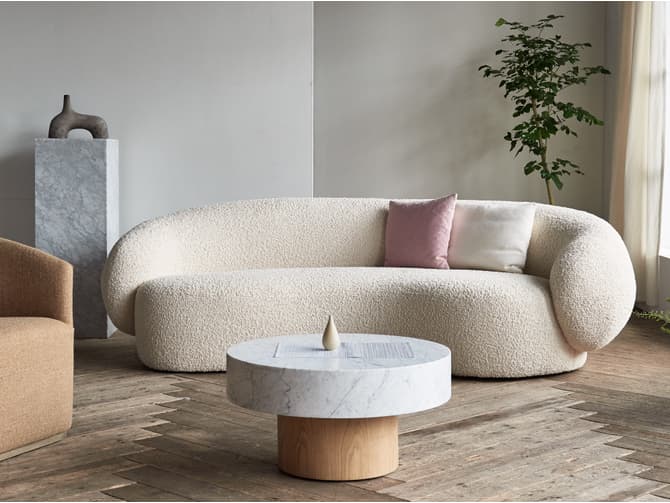 Karma Sofa Boucle Sofa Luxury Boucle Sofas Designer Boucle Seating Andrew Martin